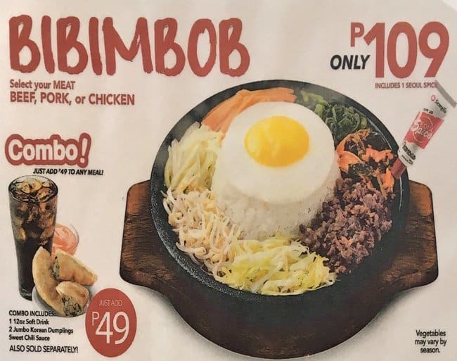 Mr. Kimbob Menu, Menu for Mr. Kimbob, Novaliches, Quezon City - Zomato ...