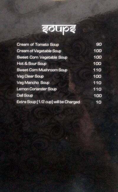 Menu at Shyam's Bombay Halwa House, Chennai, No. 6
