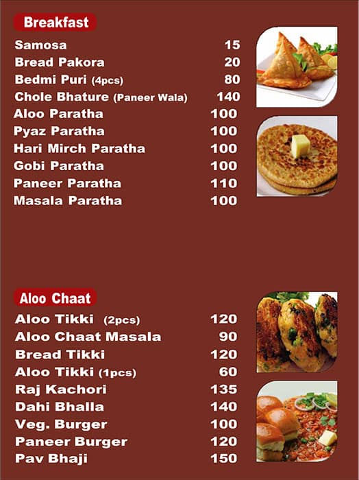 Menu of Balaji Sweets & Restaurant, Sector 71, Noida