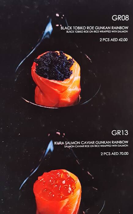 Menu at Sushi Nations - Latifa Tower fast food, Dubai, Sheikh Zayed Rd