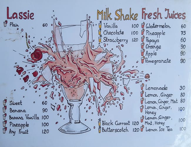 Menu at Farm Fresh Auroville, Kuilapalayam, bakery