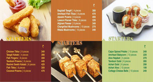Menu at Charcoaled BBQ, Ahmedabad, 1st Floor, Venus Atlantis, Anand ...