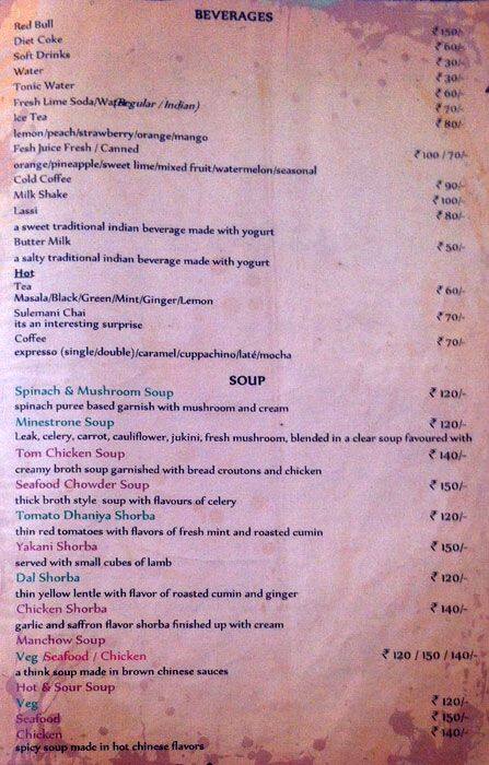 WTF Menu, Menu for WTF, Baga, Goa - Zomato