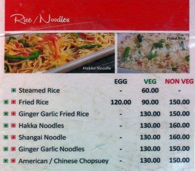 Shanghai Moon Menu, Menu for Shanghai Moon, Gurdev Nagar, Ludhiana - Zomato