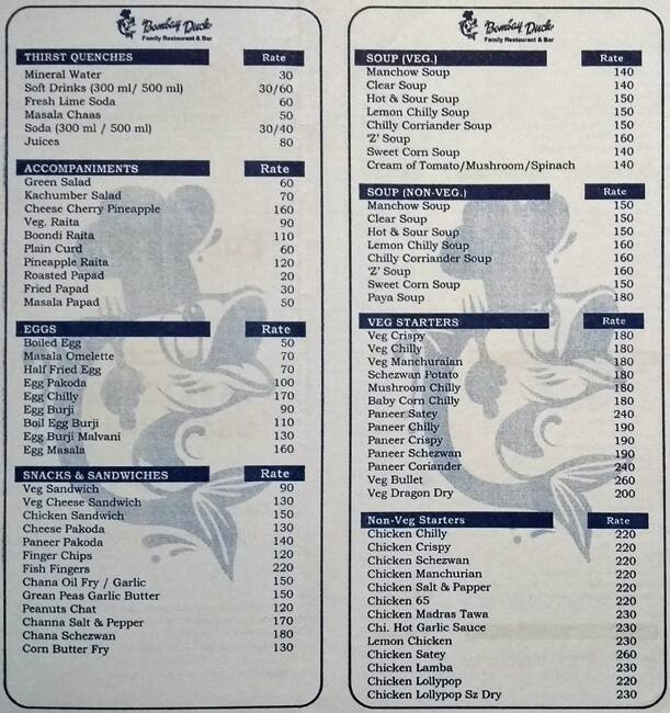 Bombay Duck, Upvan, Thane West, Thane - Zomato