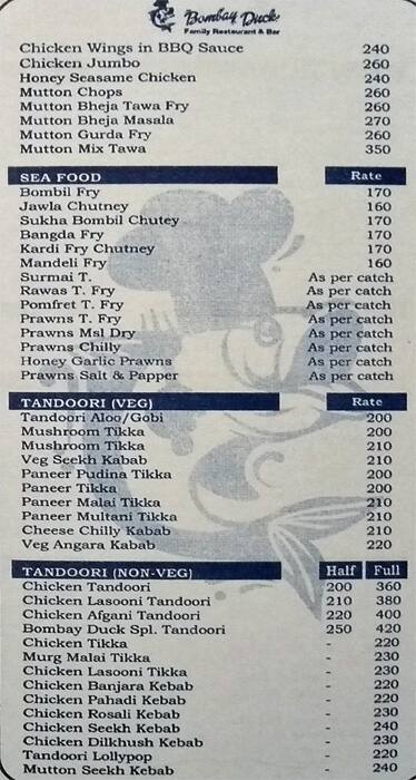 Bombay Duck, Upvan, Thane West, Thane - Zomato