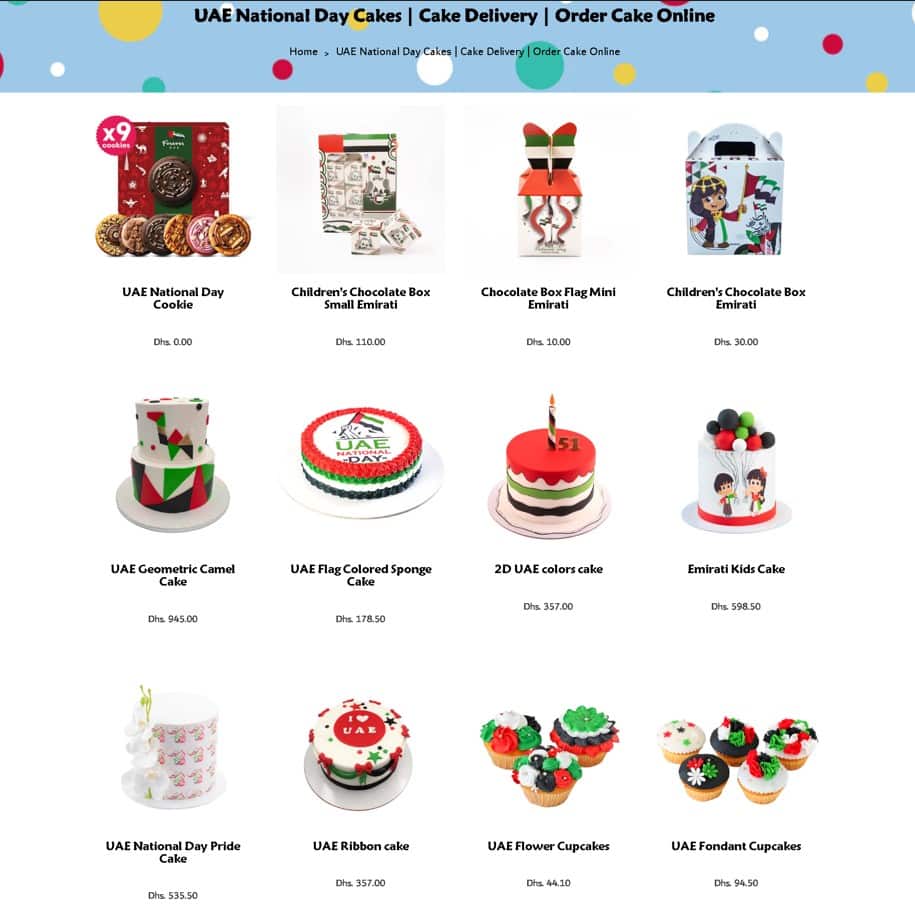 Menu of Mister Baker, Al Barsha, Dubai