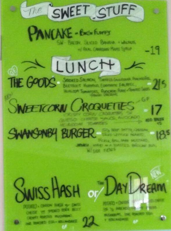 Menu at Kings Garden Cafe Henderson, Auckland