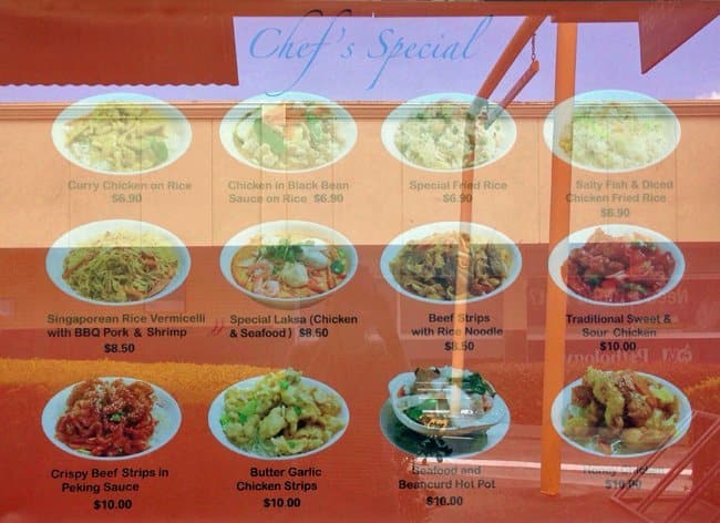 Menu at Logan Flying Fish fast food, Logan Central