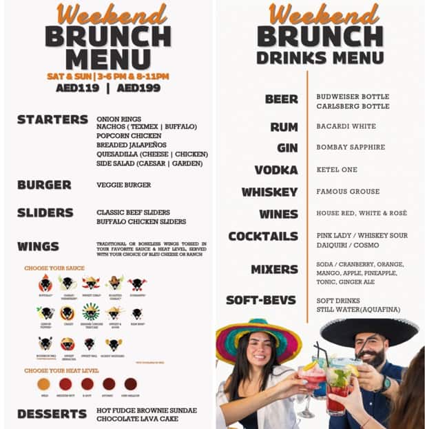 Buffalo wings and rings menu store