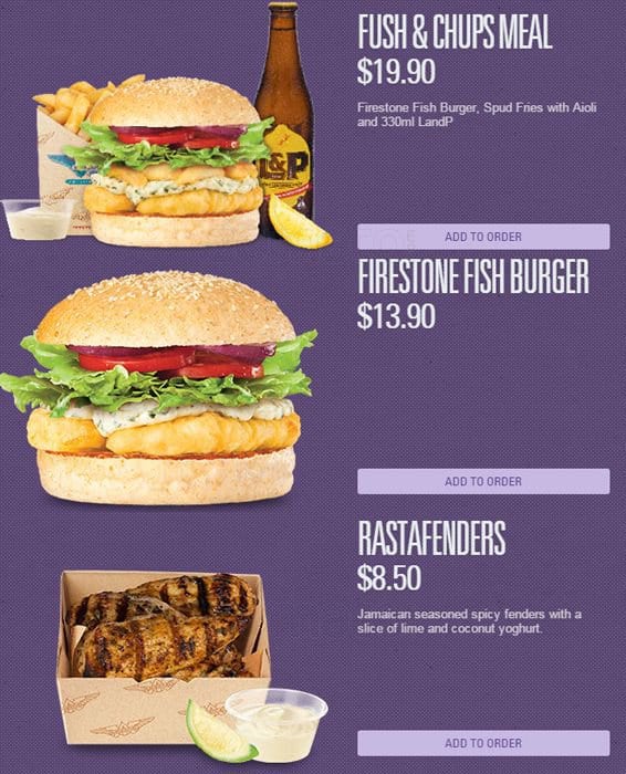 BurgerFuel Menu, Menu for BurgerFuel, Mission Bay, Auckland - Menumania ...