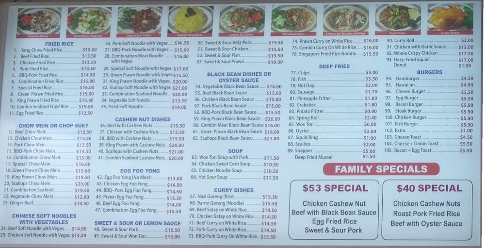 Menu at Royal Horse Restaurant & Takeaways, Auckland Menu at Royal Horse Restaurant & Takeaways, Auckland