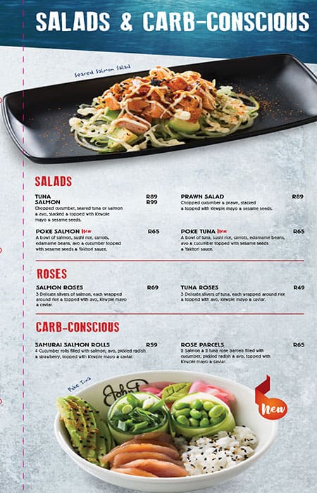 Menu at John Dory's pub & bar, Durban, L05