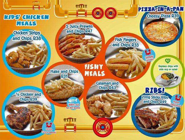 Menu at John Dory's, Durban, 2nd Floor