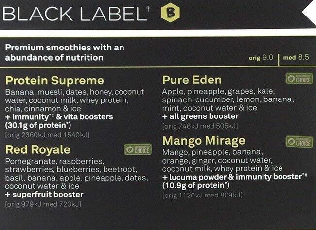 Menu at Boost Juice pub & bar, Campbelltown, Macarthur Square Shopping ...