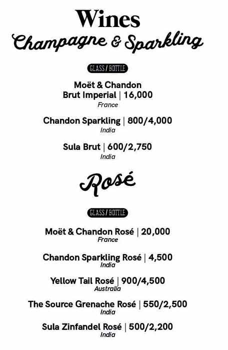 Menu at Fable cafe, Mumbai, Aashiyana Apartment