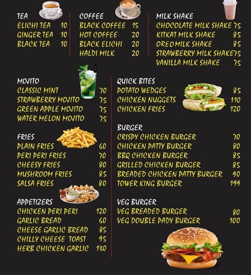 Menu of Cityway Cafe, Vasai, Mumbai