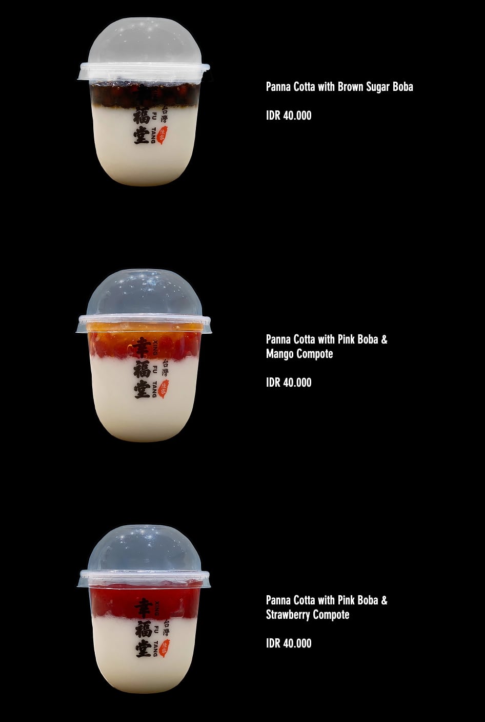 Menu at Xing Fu Tang, Curug Sangereng, Summarecon Mall Serpong