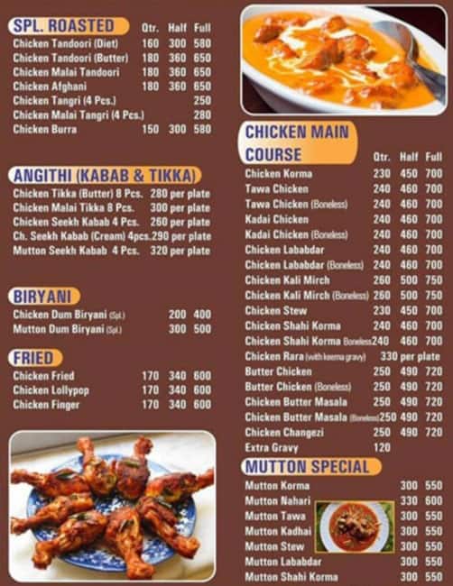 Menu of Flavour Of Dilli, Sector 44, Noida