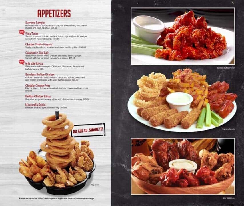 Menu at Burgoo restaurant, Quezon City, 1115 SM North EDSA