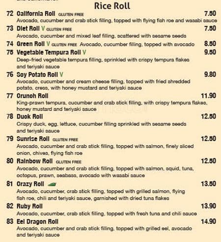 Menu at Kimchi Hophouse restaurant, Dublin