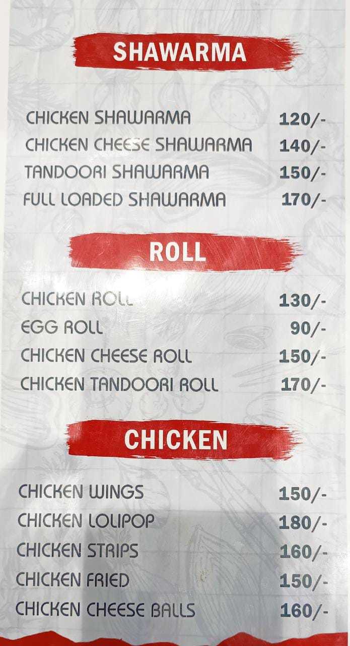 Menu at Rahul meena momos, Bhopal, shop no. 1 Menu at Rahul meena momos, Bhopal, shop no. 1