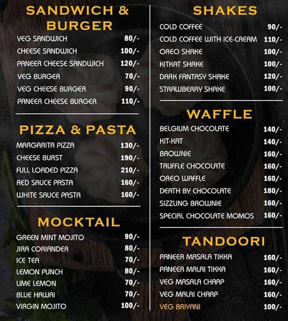 Menu at Rahul meena momos, Bhopal, shop no. 1 Menu at Rahul meena momos, Bhopal, shop no. 1
