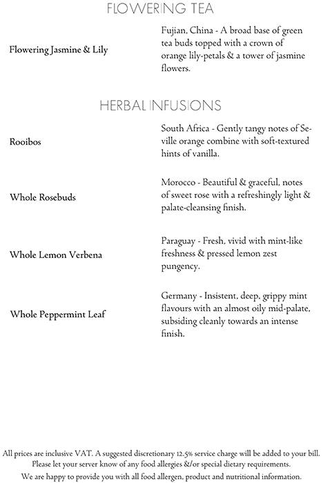 Menu at Afternoon Tea at The Savoy - Thames Foyer restaurant, London ...