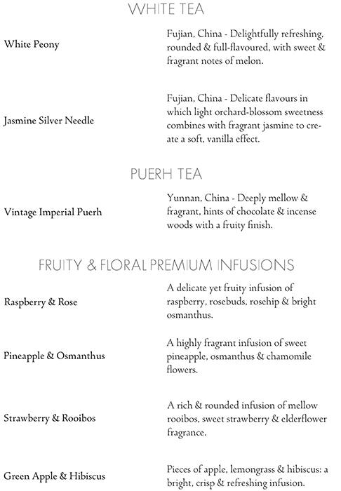 Menu at Afternoon Tea at The Savoy - Thames Foyer restaurant, London ...