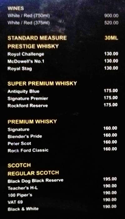 Menu at O2 Multicuisine Restaurant & o2_the_oxygen_Lounge, New Delhi ...