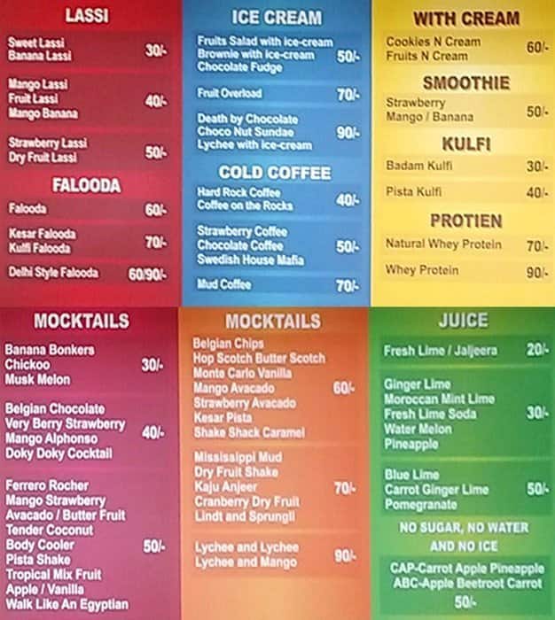 Lassi Shop Menu, Menu for Lassi Shop, Nagarbhavi, Bangalore - Zomato