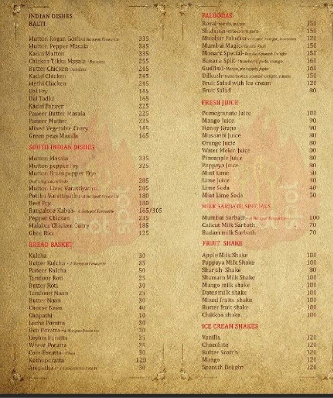 The HotSpot Menu, Menu for The HotSpot, Kaloor, Kochi - Zomato