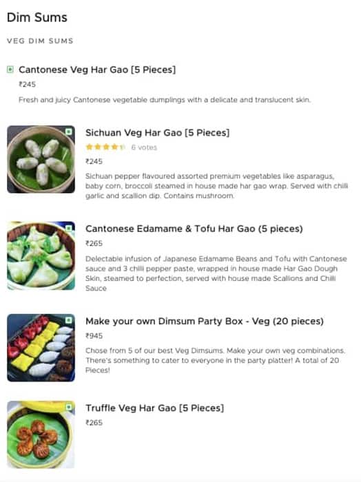 Menu at The Jaipur Junction, Jaipur