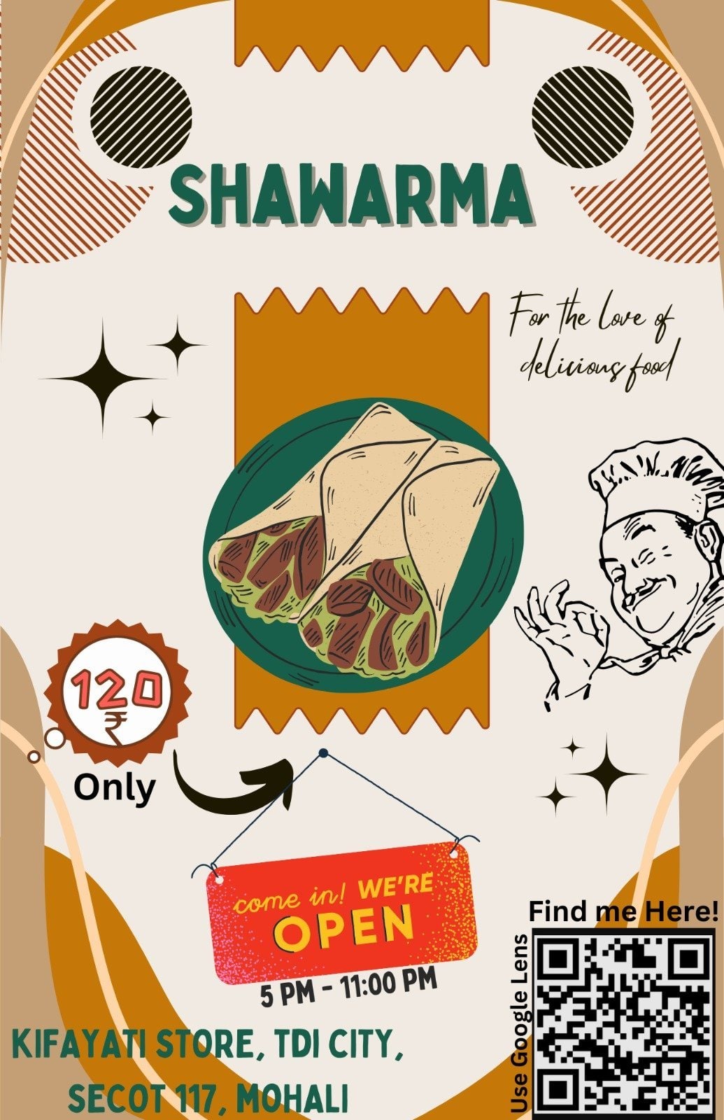 Menu of Shawarma By Kalories, TDI City, Mohali