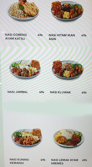 Menu at Tamani Kafe cafe, Jakarta, Mall Artha Gading Lt.1 Blok B1-7