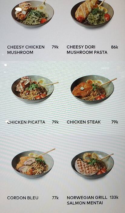 Menu at Tamani Kafe restaurant, Bekasi Regency