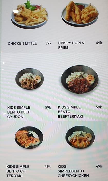 Menu at Tamani Kafe restaurant, Bekasi Regency