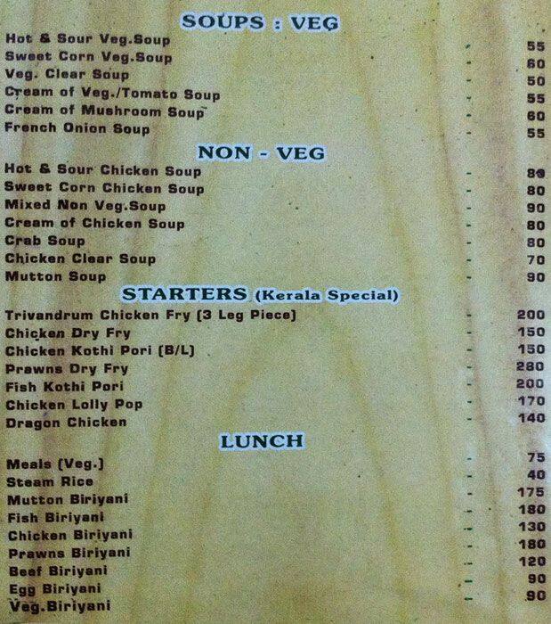 Kuttanad Restaurant, Adyar, Chennai - Zomato