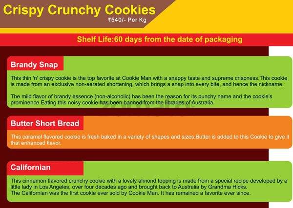Cookie Man Menu, Menu for Cookie Man, Hitech City, Hyderabad - Zomato
