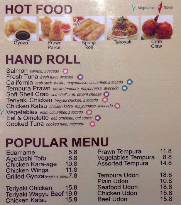 Ryu Menu, Menu for Ryu, Bondi Junction, Sydney - Urbanspoon/Zomato