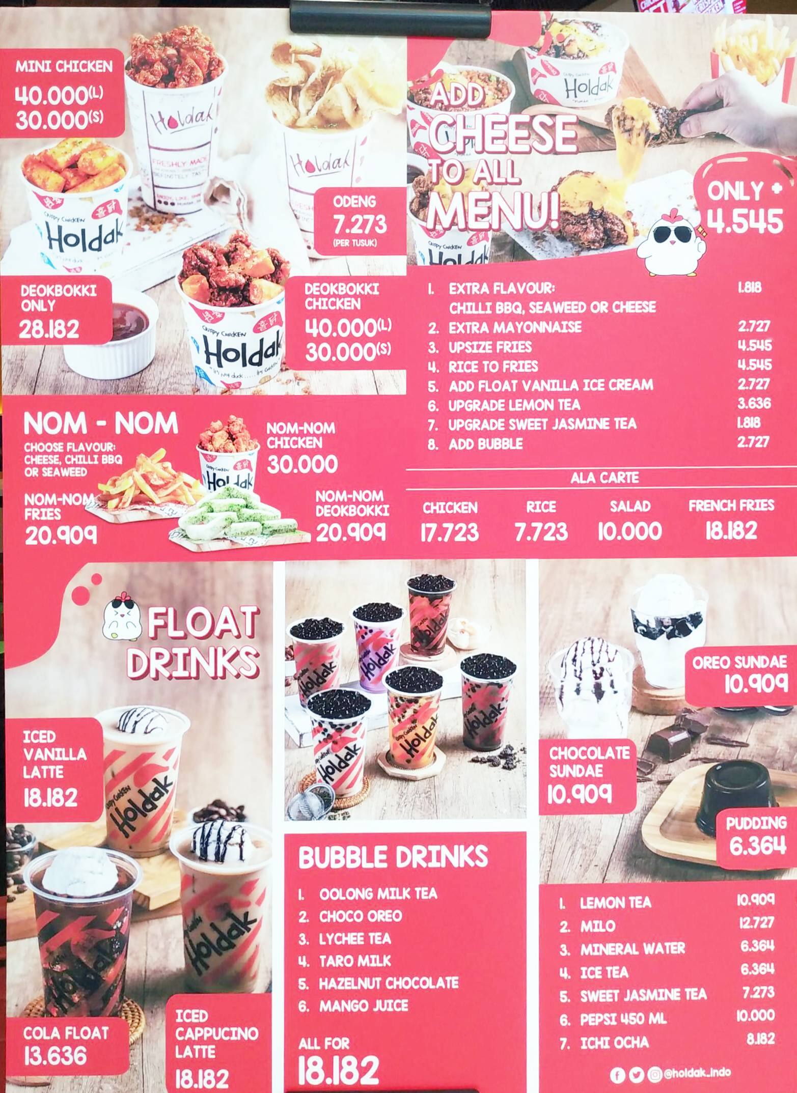 Holdak Crispy Chicken Menu, Menu untuk Holdak Crispy Chicken, Bogor ...