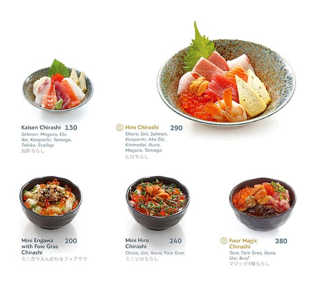 Menu at Sushi Hiro Mall Taman Anggrek restaurant, West Jakarta, Taman ...