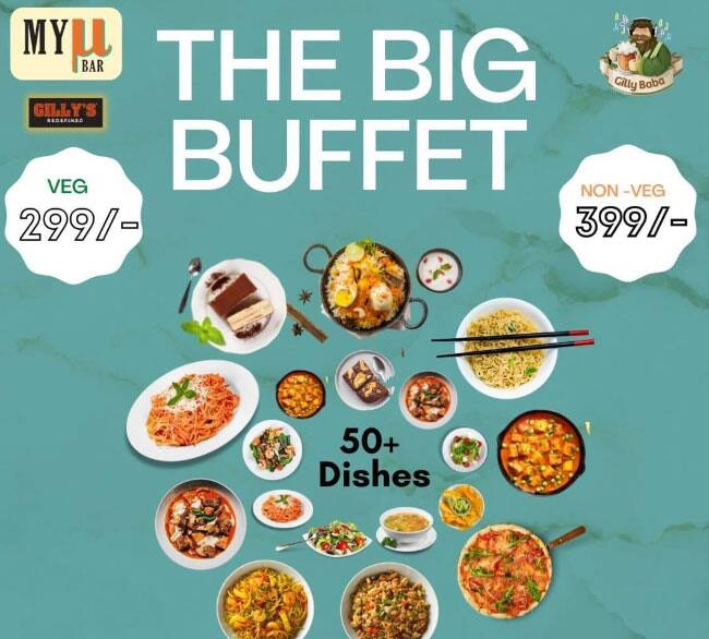 Menu at The Terrace at Gilly's Redefined, Bengaluru