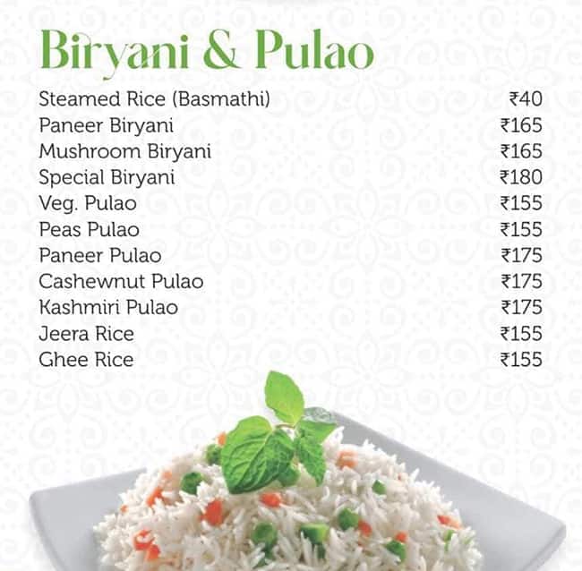 Menu at Aachi Namma Kitchen- Anna Nagar, Chennai