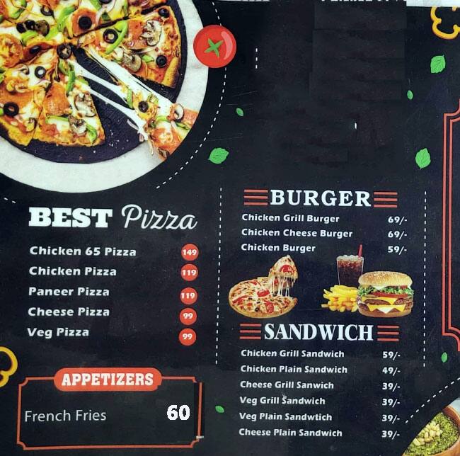 Menu of Stop And Taste, Shamshabad, Hyderabad