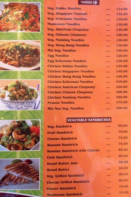 Menu at New grand, Bengaluru, 78