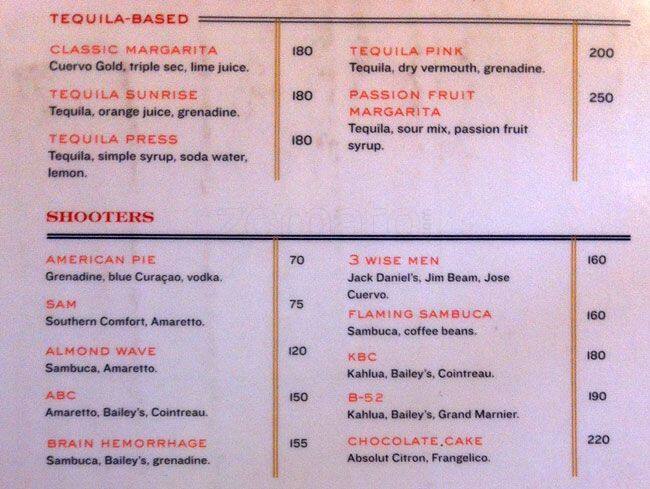Menu at Sidebar, Pasig, El Pueblo Real De Manila