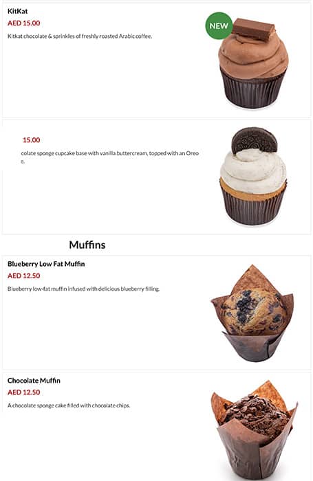 Menu at French Bakery, Dubai, Dubai-Al Ain Road