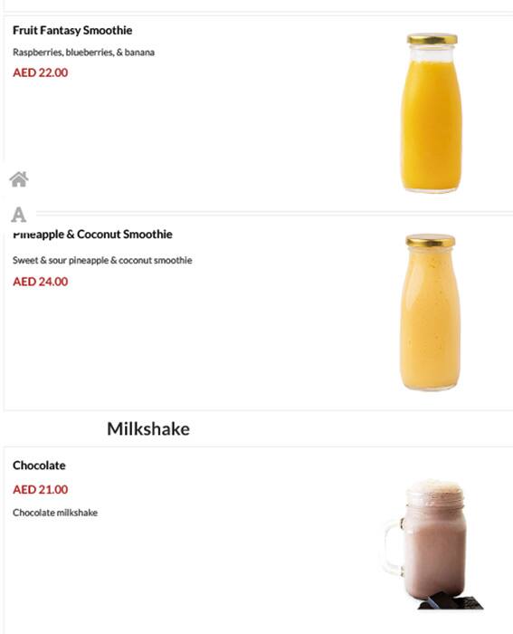 Menu at French Bakery, Dubai, Dubai-Al Ain Road