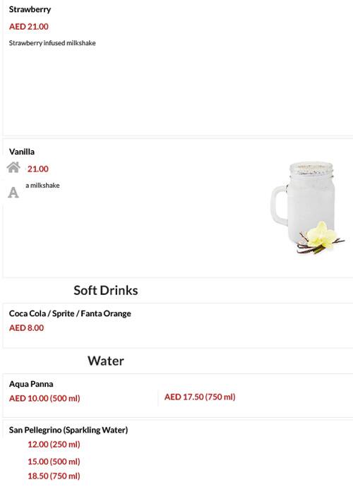 Menu at French Bakery, Dubai, Dubai-Al Ain Road